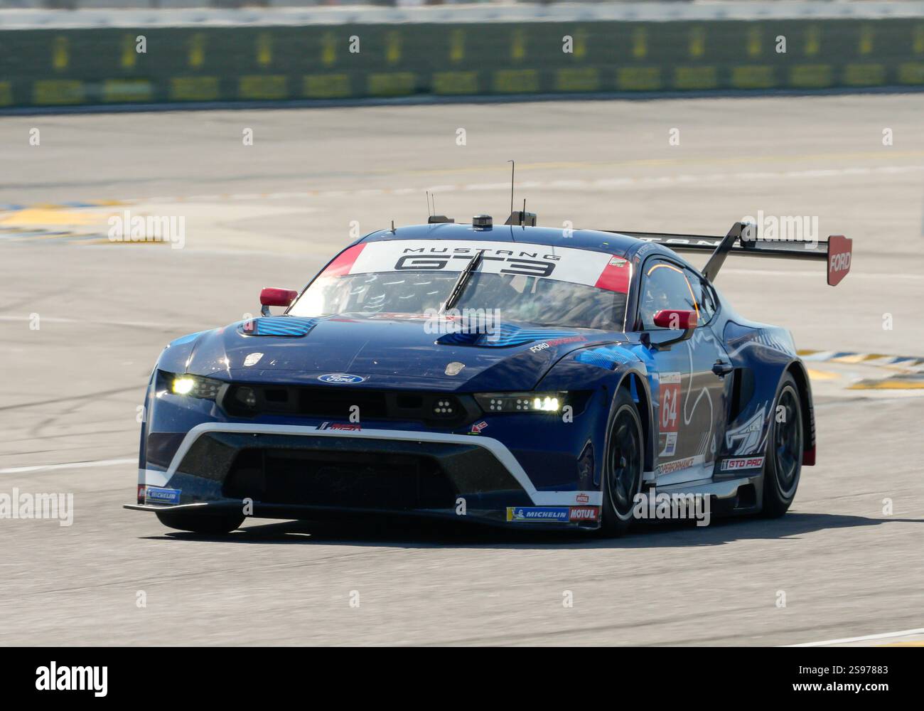DAYTONA, FL - JANUARY 24: (64) GTD Pro Driver Mike Rockenfeller, Seb ...