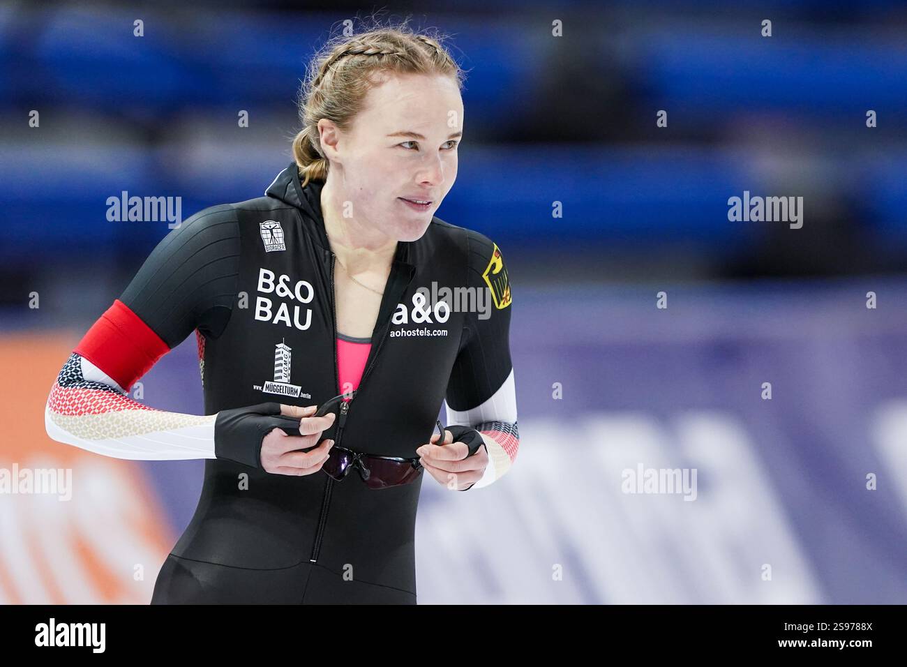 CALGARY, CANADA - JANUARY 24: Mia Manganello of United States of ...