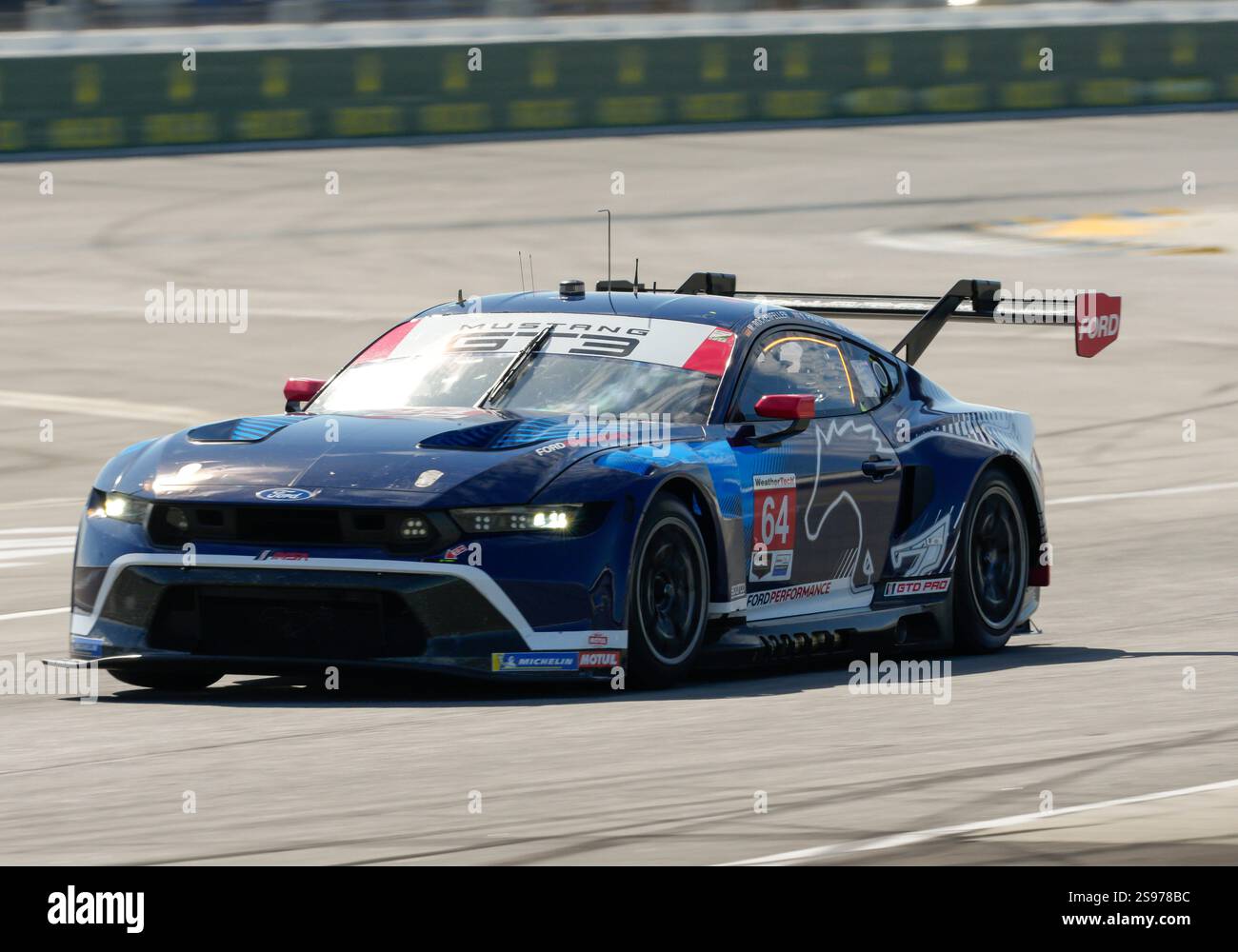DAYTONA, FL - JANUARY 24: (64) GTD Pro Driver Mike Rockenfeller, Seb ...