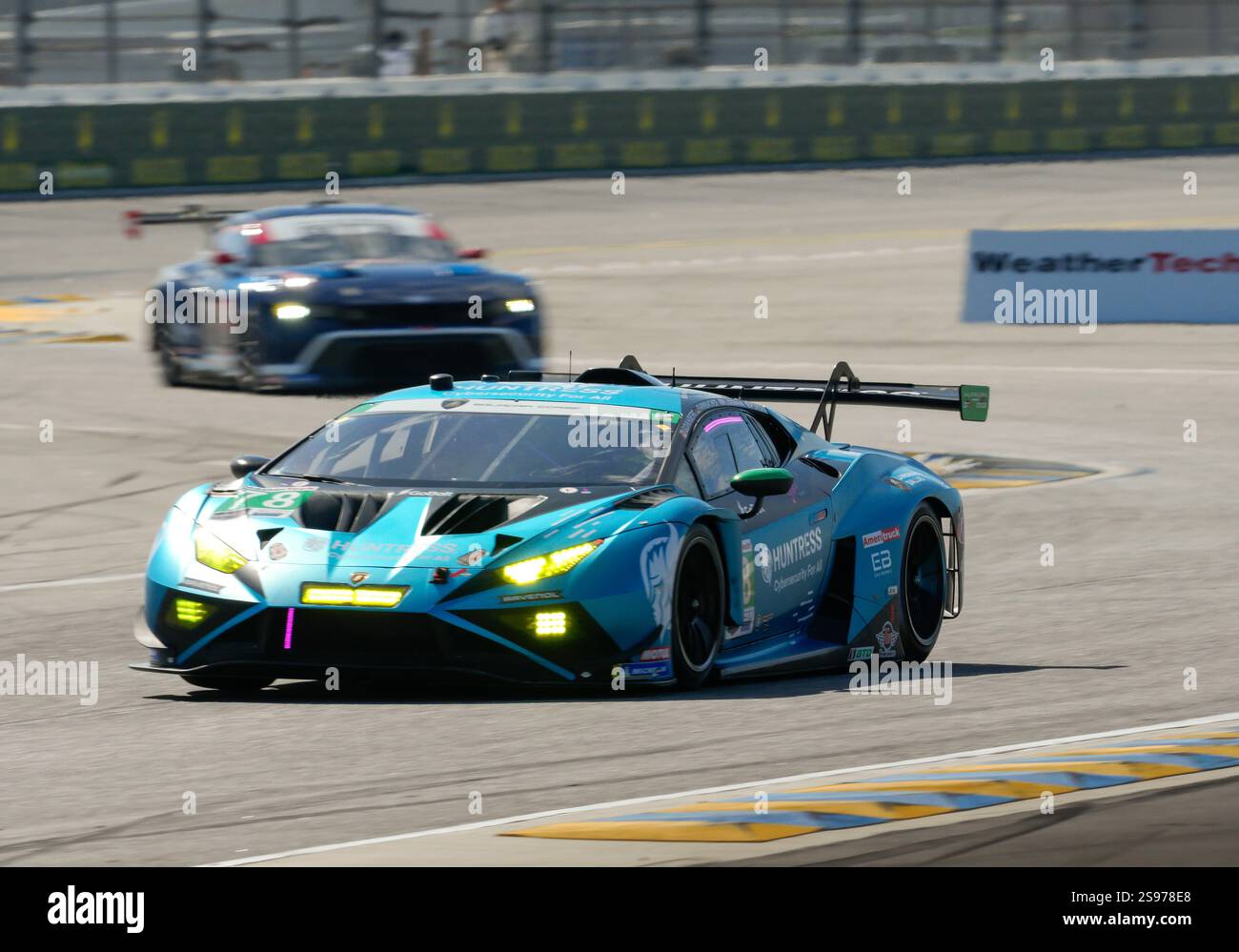 DAYTONA, FL - JANUARY 24: (78) GTD Driver Misha Goikhberg, Mario ...