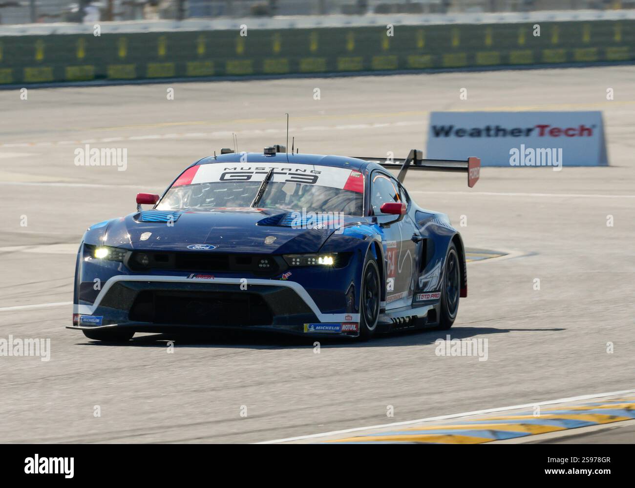 DAYTONA, FL - JANUARY 24: (64) GTD Pro Driver Mike Rockenfeller, Seb ...