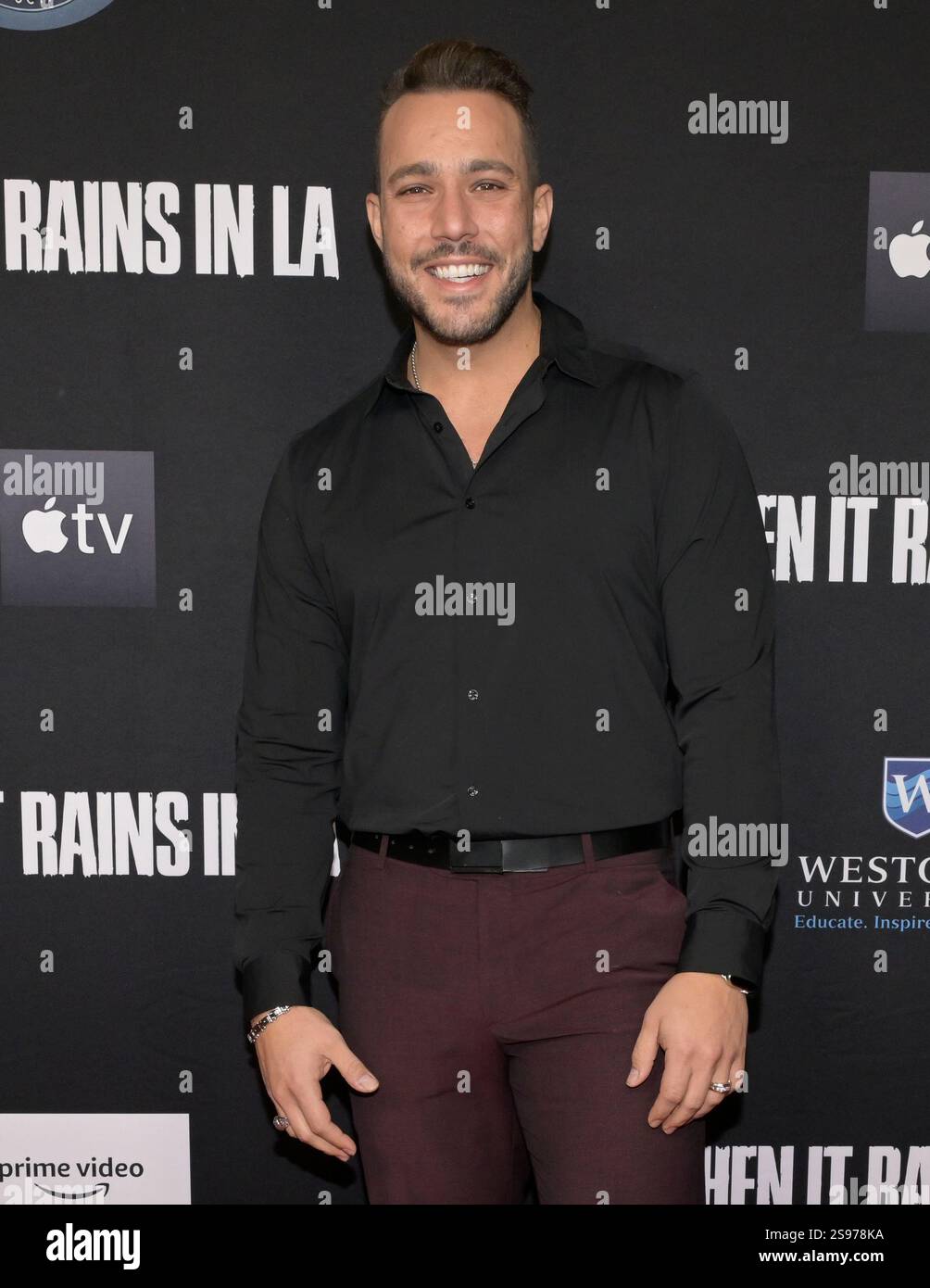 January 23, 2025, Hollywood, California, USA: Lucas Lockwood attends ...