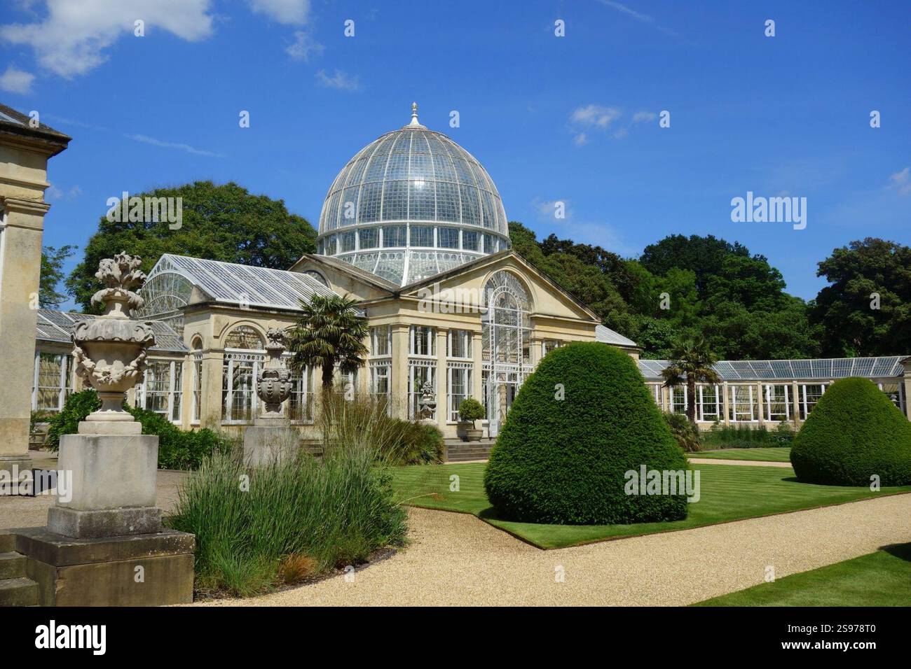 Great Conservatory - Syon House - London, UK Stock Photo - Alamy