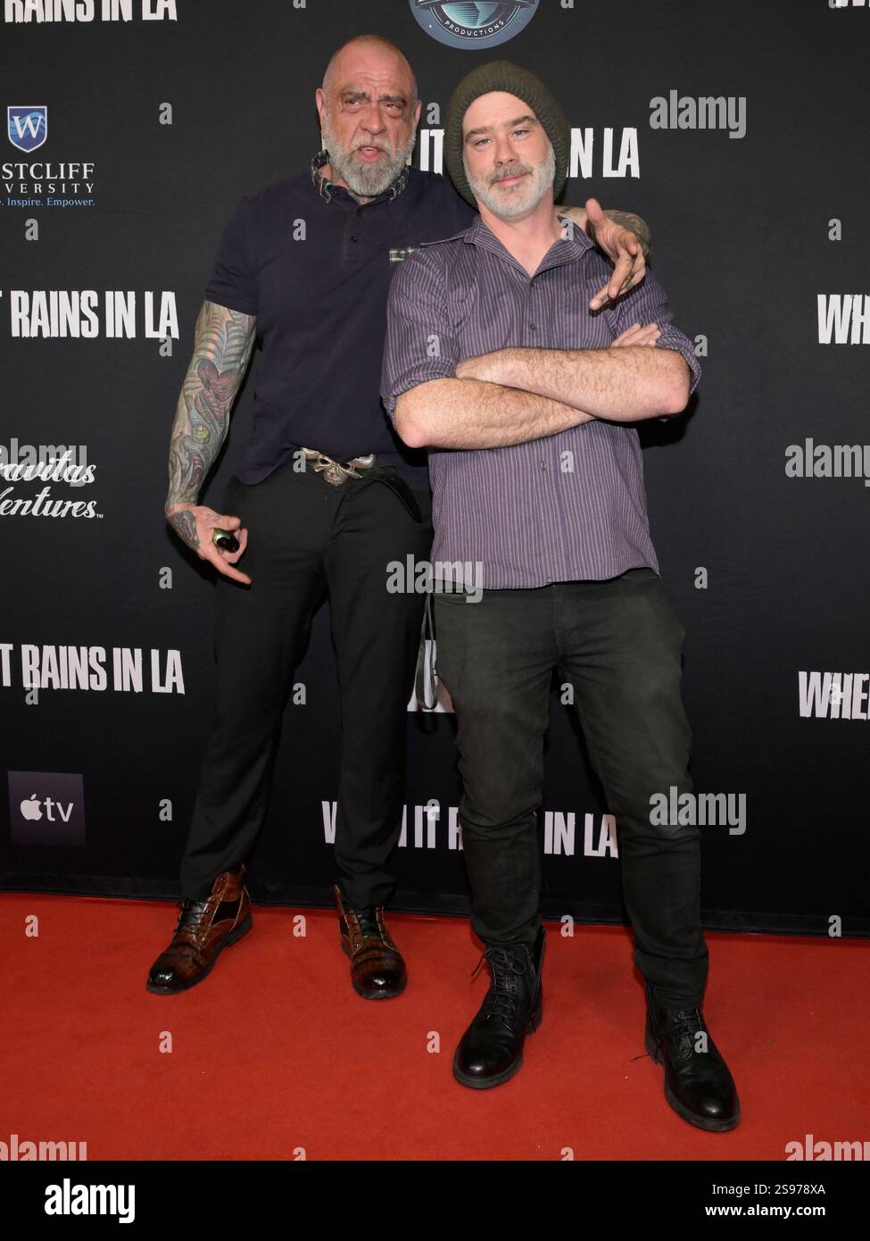 January 23, 2025, Hollywood, California, USA: Mike Ferguson and David ...