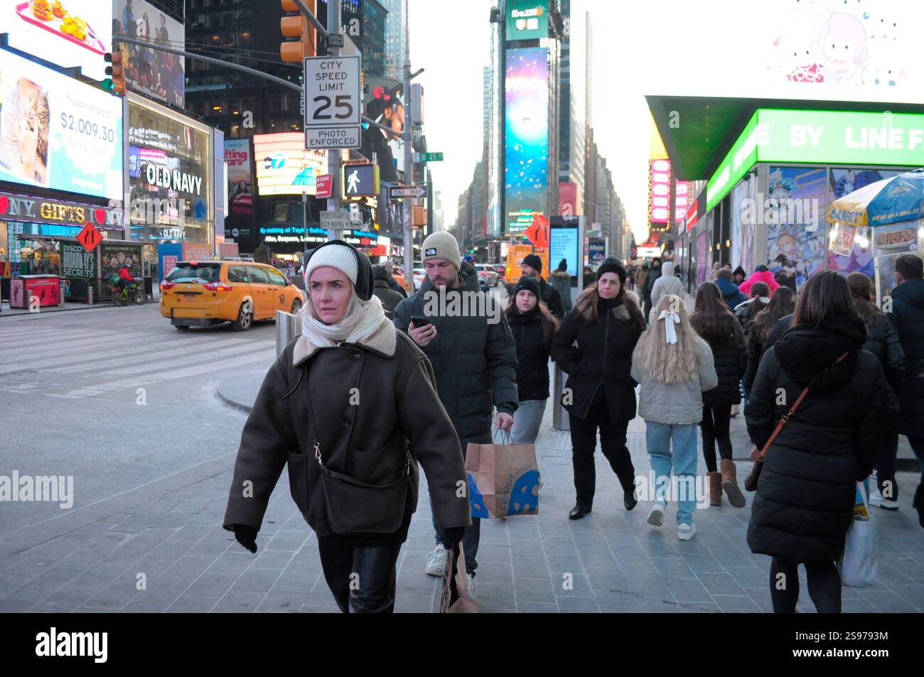 People walk in Times Square, Manhattan, New York City Stock Photo - Alamy