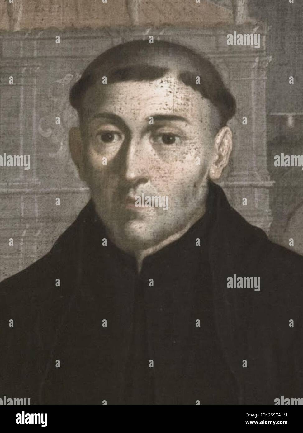 Gregorio Vasquez de Arce y Ceballos - Joachim of Fiore shows the ...