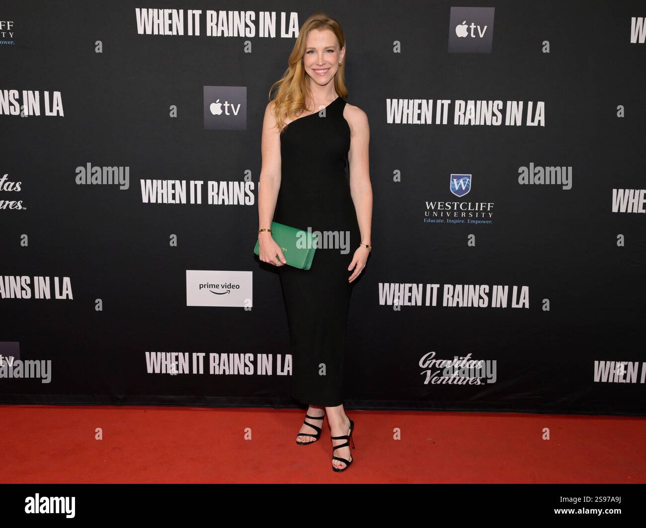 January 23, 2025, Hollywood, California, USA: Leslie Stratton attends ...
