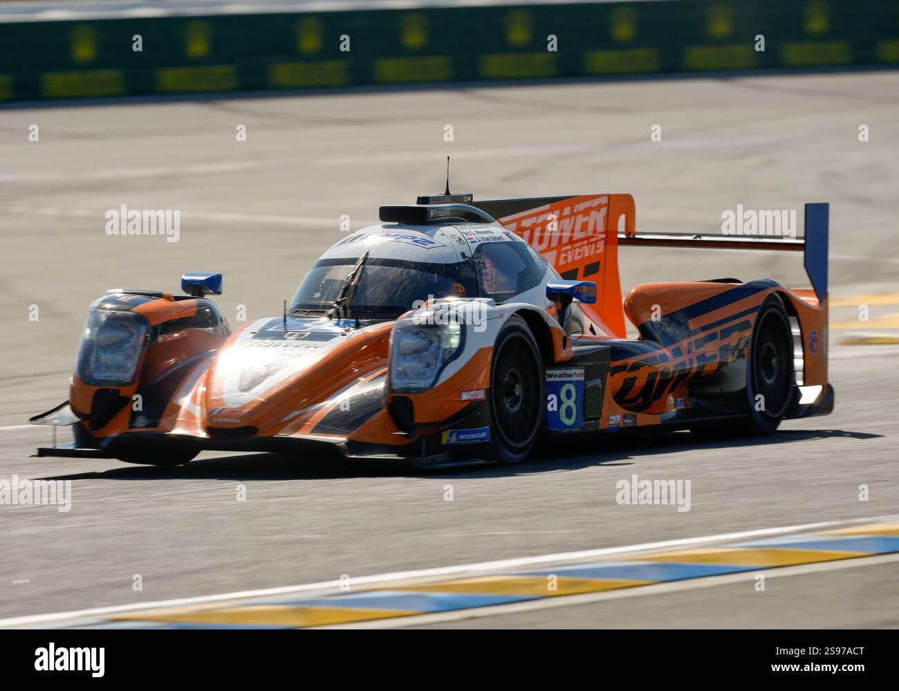 DAYTONA, FL - JANUARY 24: (8) LMP2 Driver John Farano, Sebastien ...