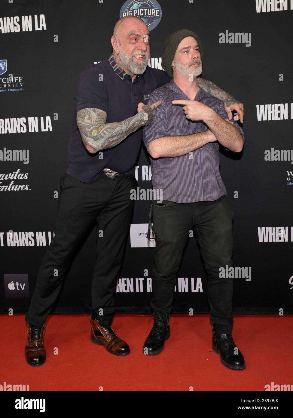 23 January 2025 - Hollywood, California - Mike Ferguson and David Mitch ...