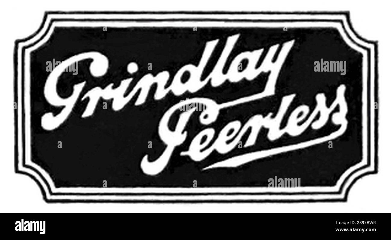 Grindlay Peerless Logo Stock Photo - Alamy