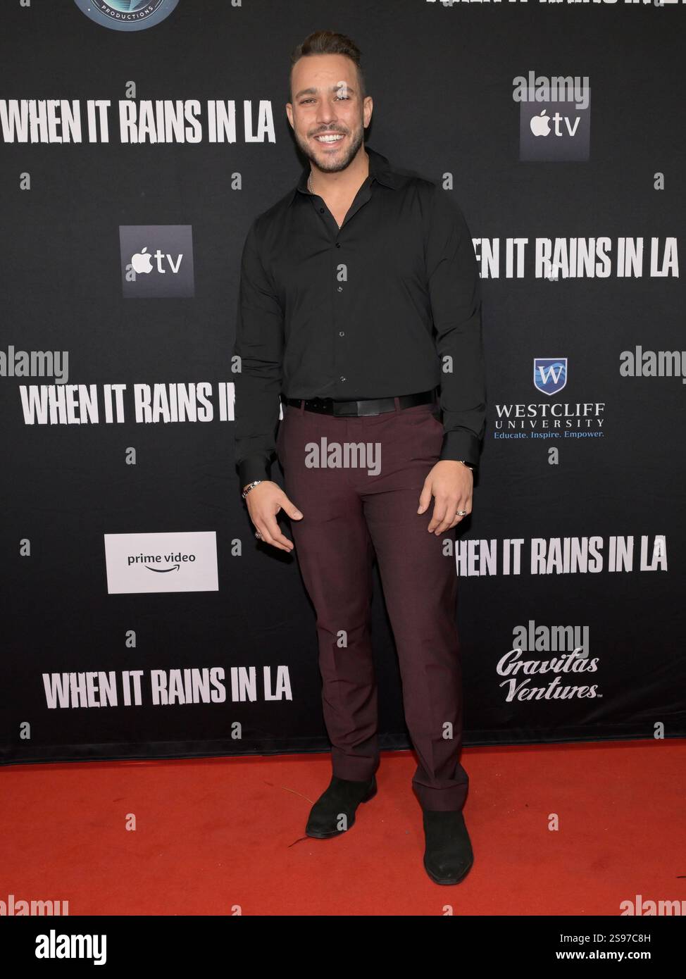 23 January 2025 - Hollywood, California - Lucas Lockwood. Los Angeles ...