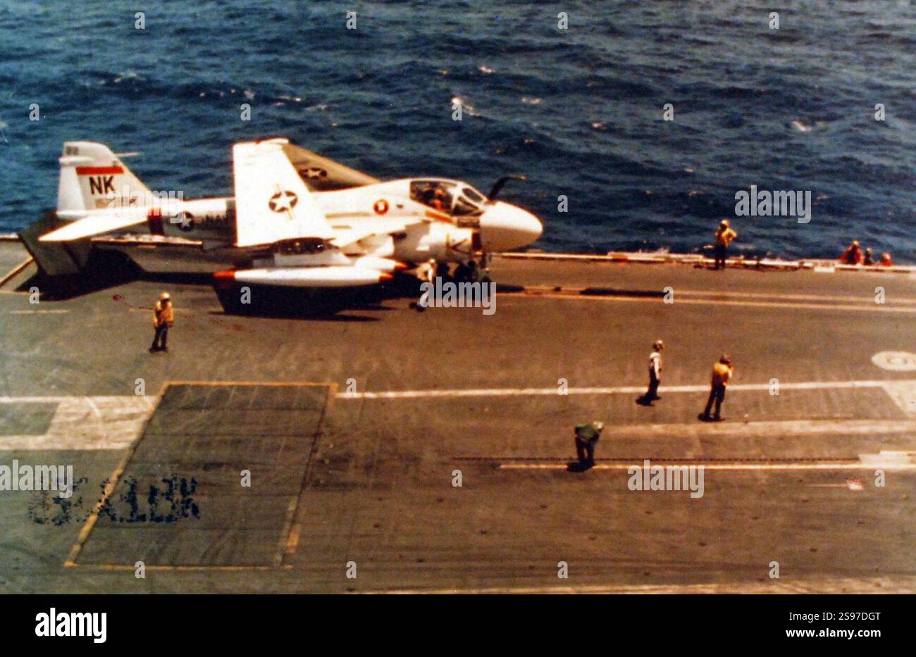 Grumman KA-6D Intruder of VA-196 aboard USS Enterprise (CVN-65) on 13 ...