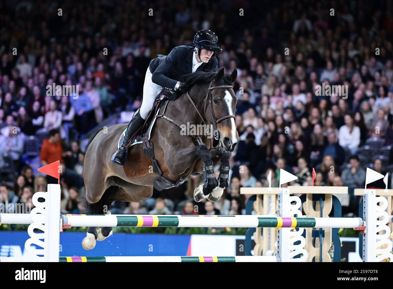 Kevin Staut of France with Visconti du Telman during the De Telegraaf ...
