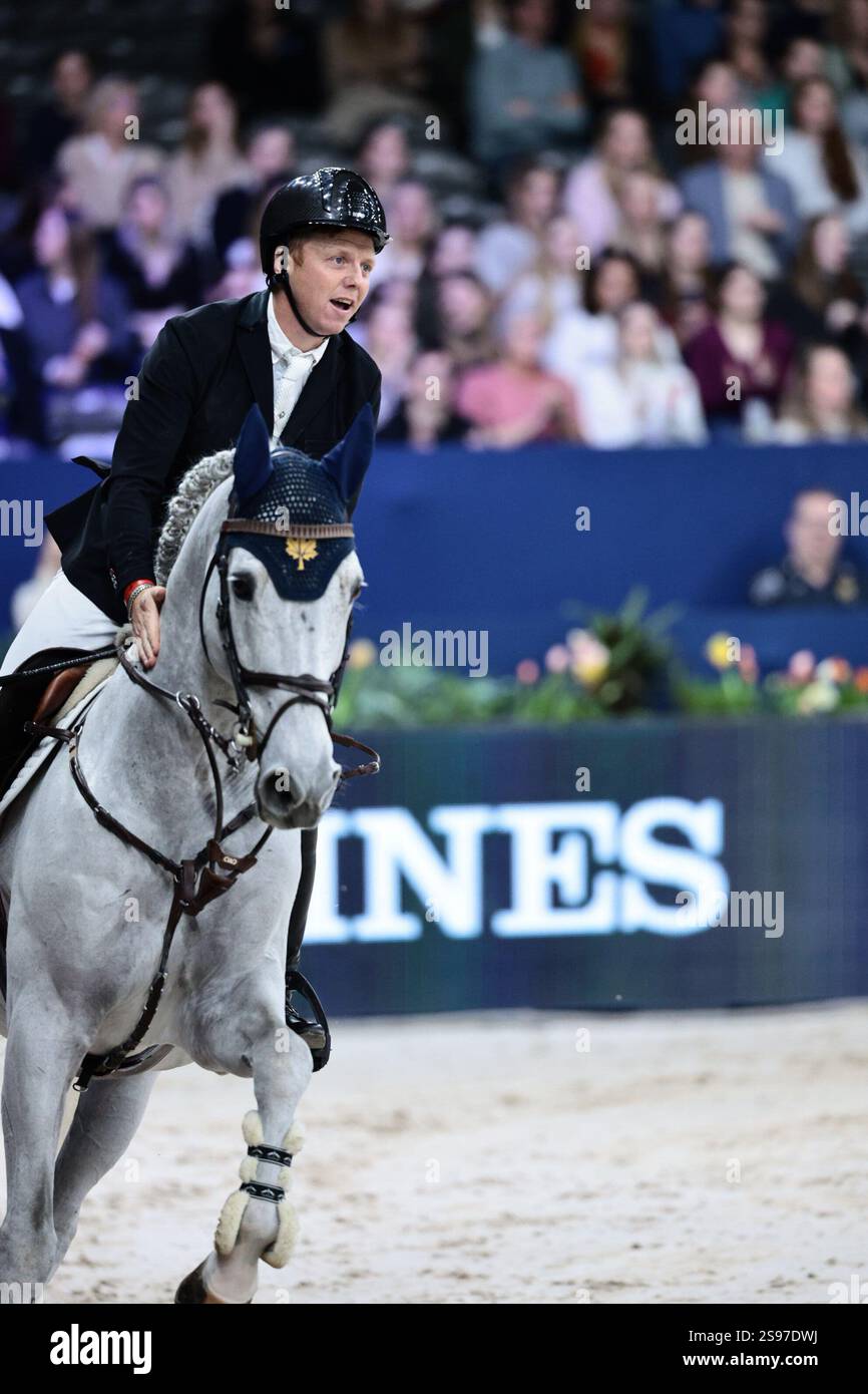 Matthew Sampson of United Kingdom with Daniel during the De Telegraaf ...