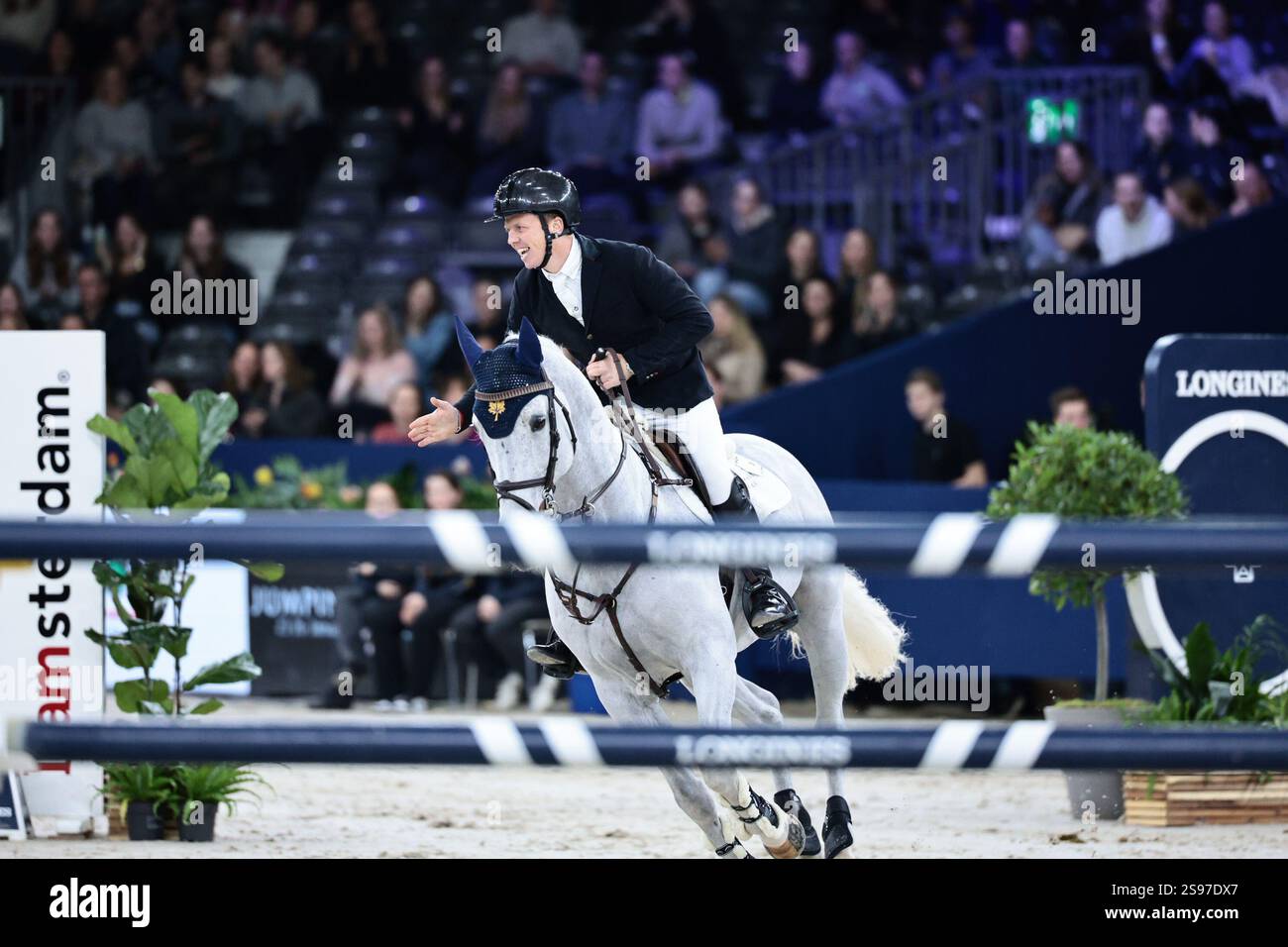 Matthew Sampson of United Kingdom with Daniel during the De Telegraaf ...