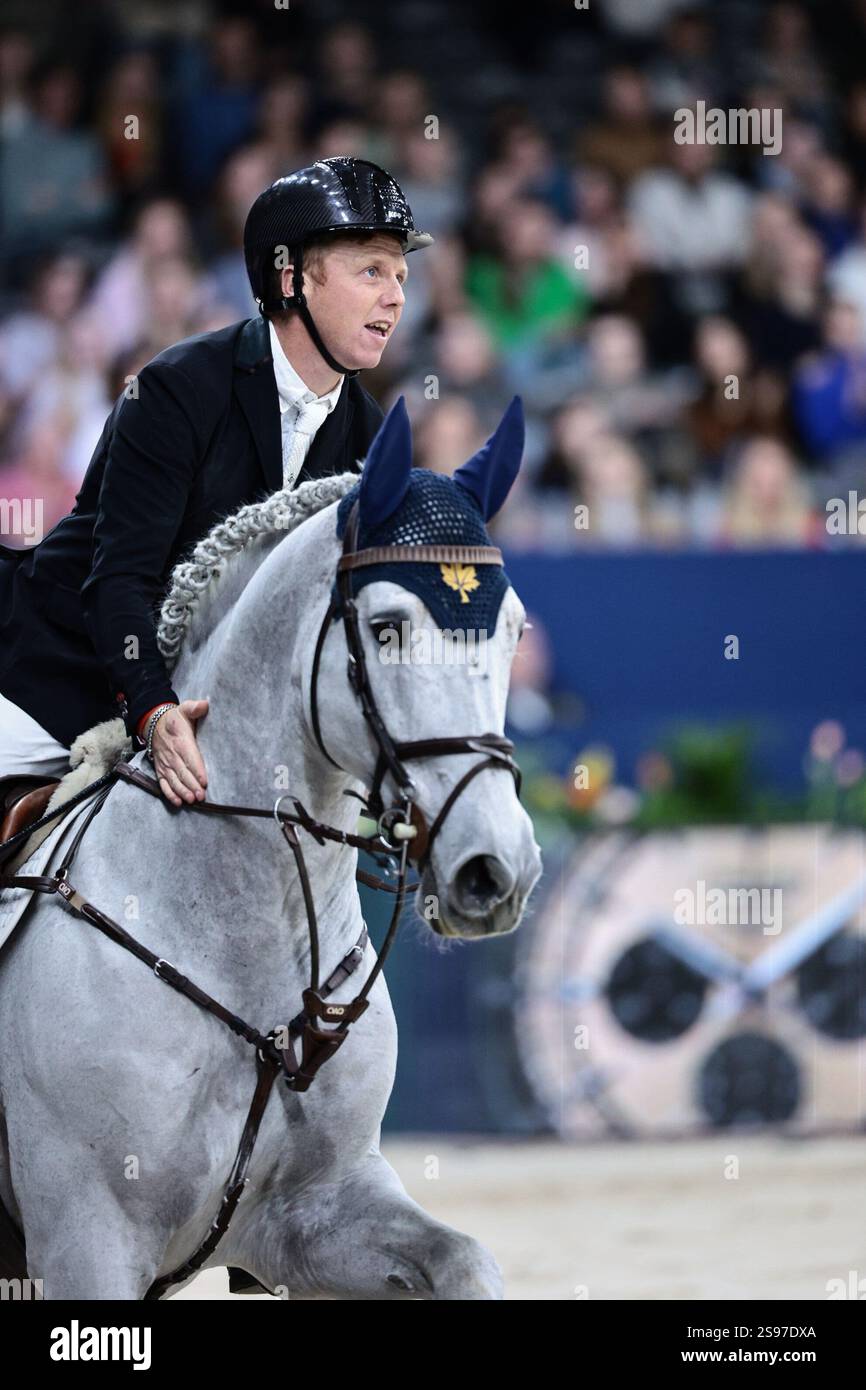 Matthew Sampson of United Kingdom with Daniel during the De Telegraaf ...