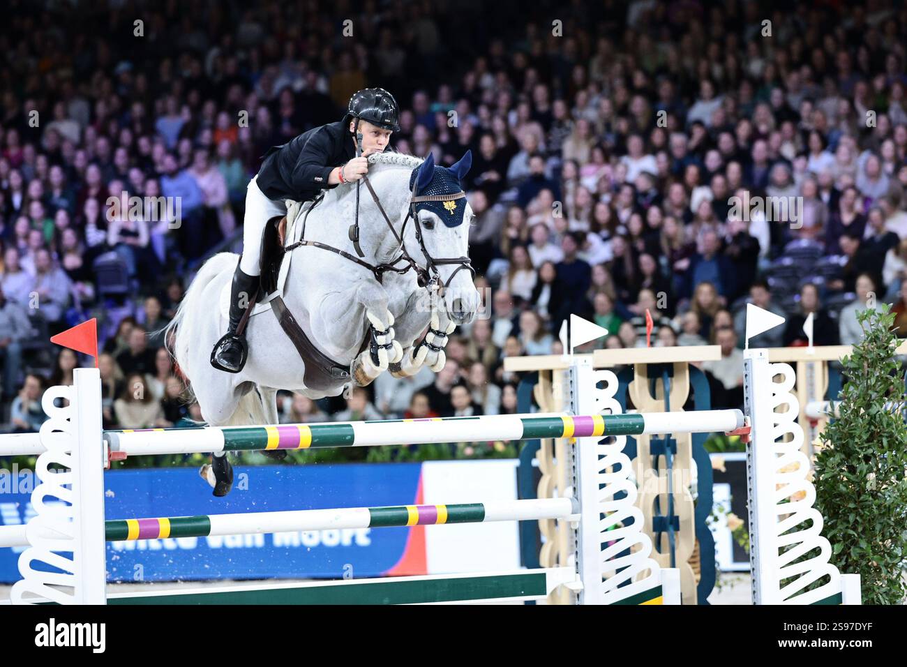 Matthew Sampson of United Kingdom with Daniel during the De Telegraaf ...