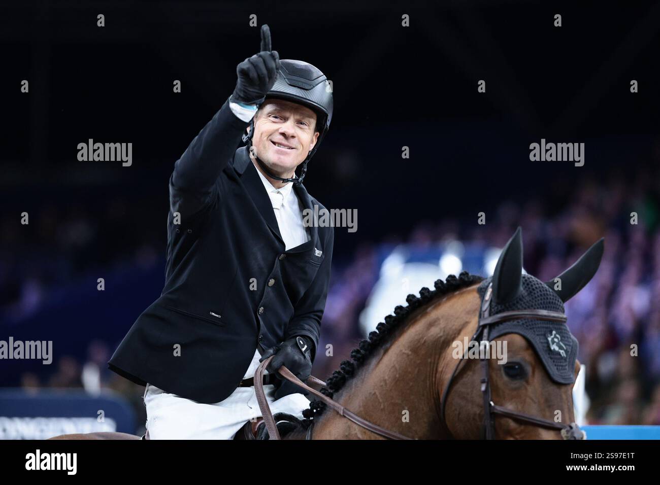 Willem Greve of Netherlands with Highway Tn N.O.P. during the De ...