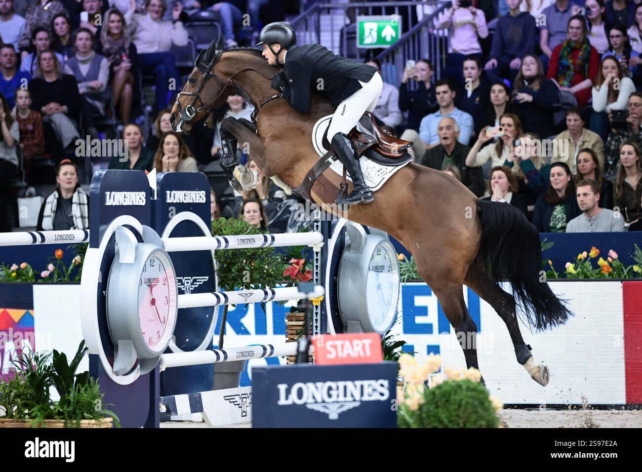 Willem Greve of Netherlands with Highway Tn N.O.P. during the De ...