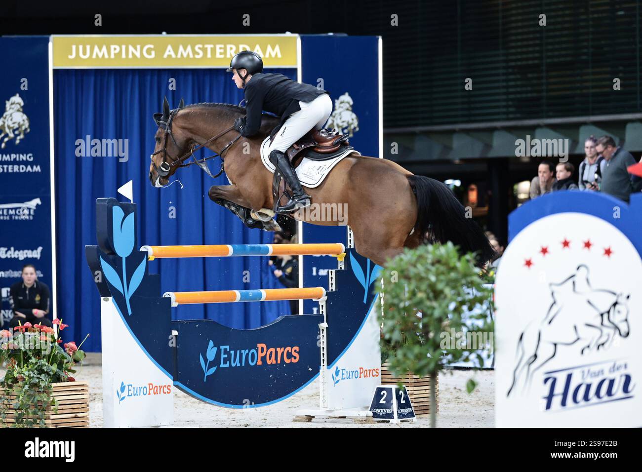 Willem Greve of Netherlands with Highway Tn N.O.P. during the De ...