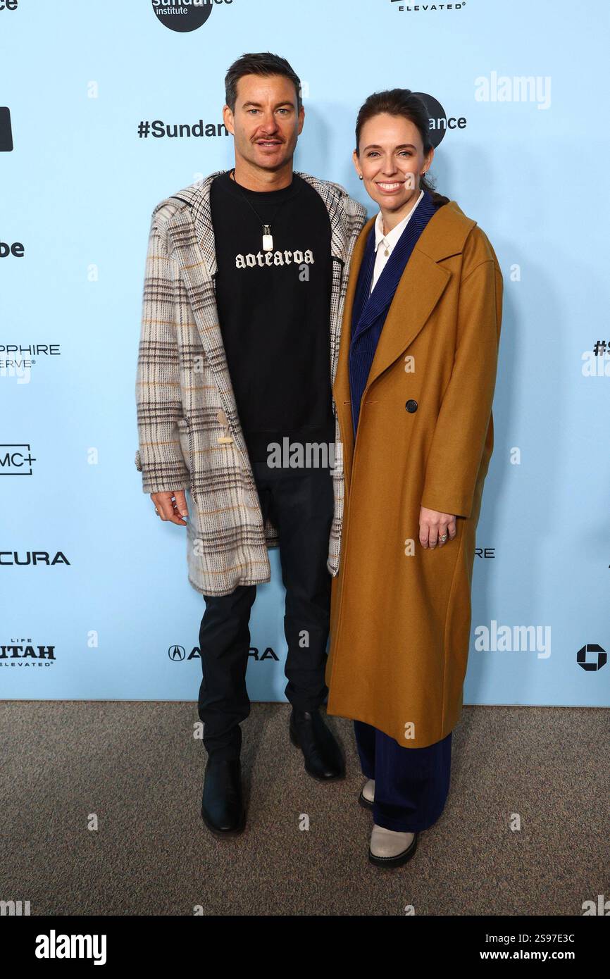 Clarke Gayford, Jacinda Ardern at arrivals for PRIME MINISTER Premiere ...