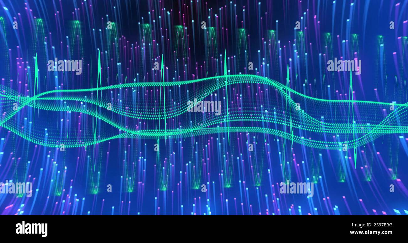 Vertical light streaks motion graphics hi-res stock photography and images - Alamy