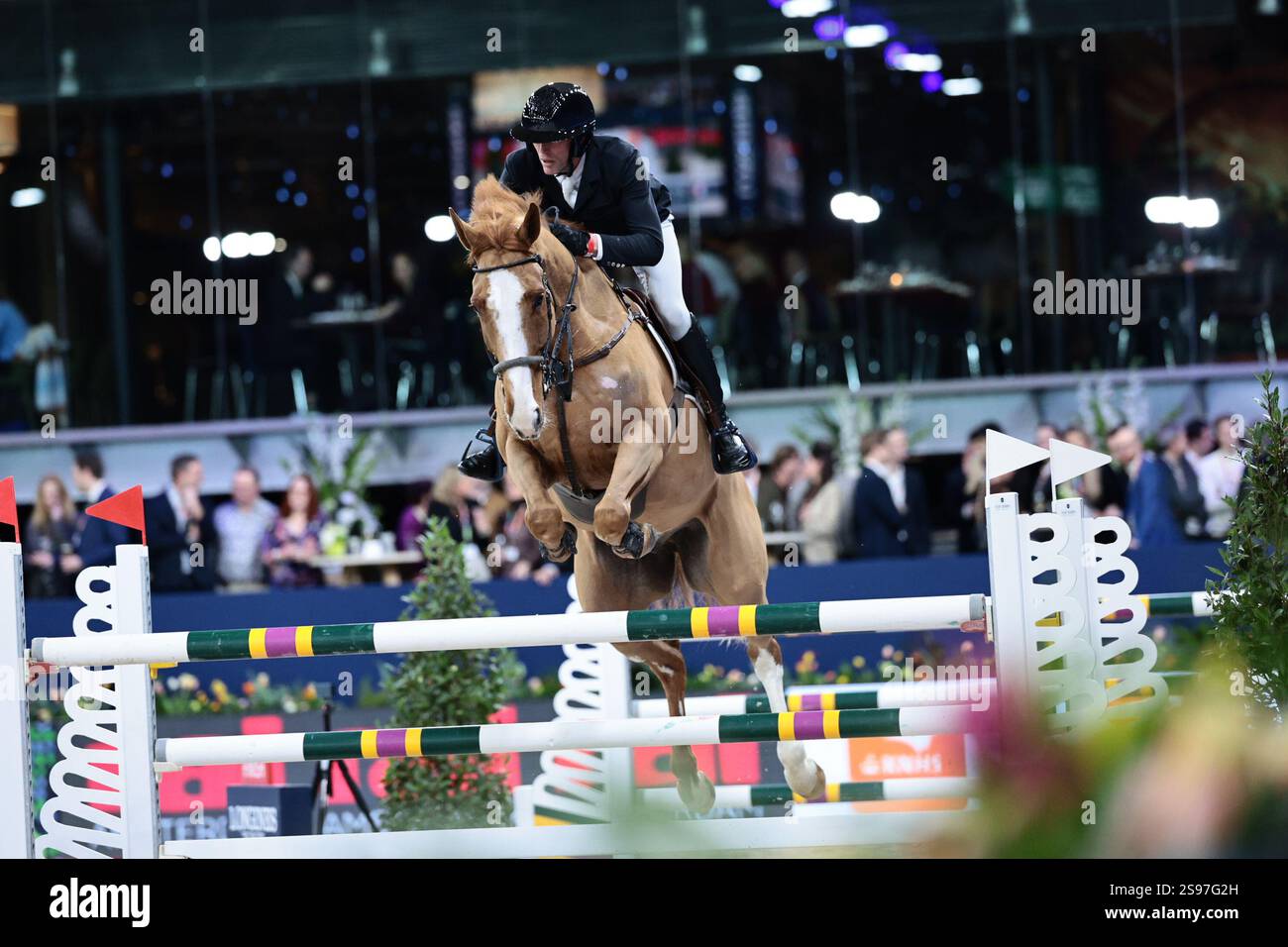 Kevin Staut of France with Queen's Balou B during the Stal van der Haar ...