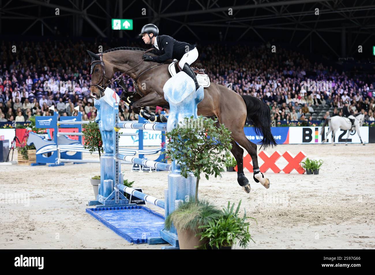 Willem Greve of Netherlands with Grandorado Tn N.O.P. during the Stal ...