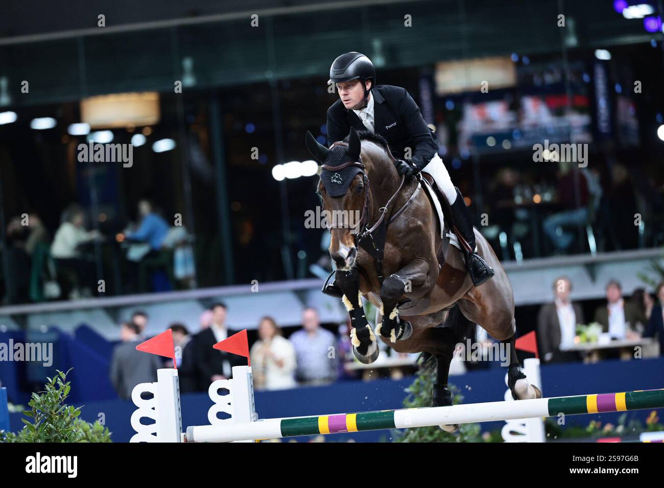 Willem Greve of Netherlands with Grandorado Tn N.O.P. during the Stal ...