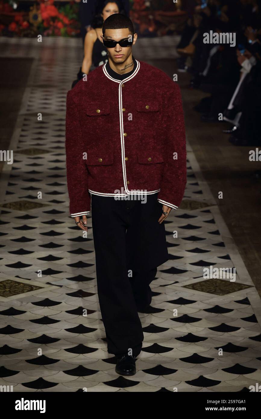 WILLY CHAVARRIA Fall/Winter 2025-2026 runway during Paris Fashion Week ...
