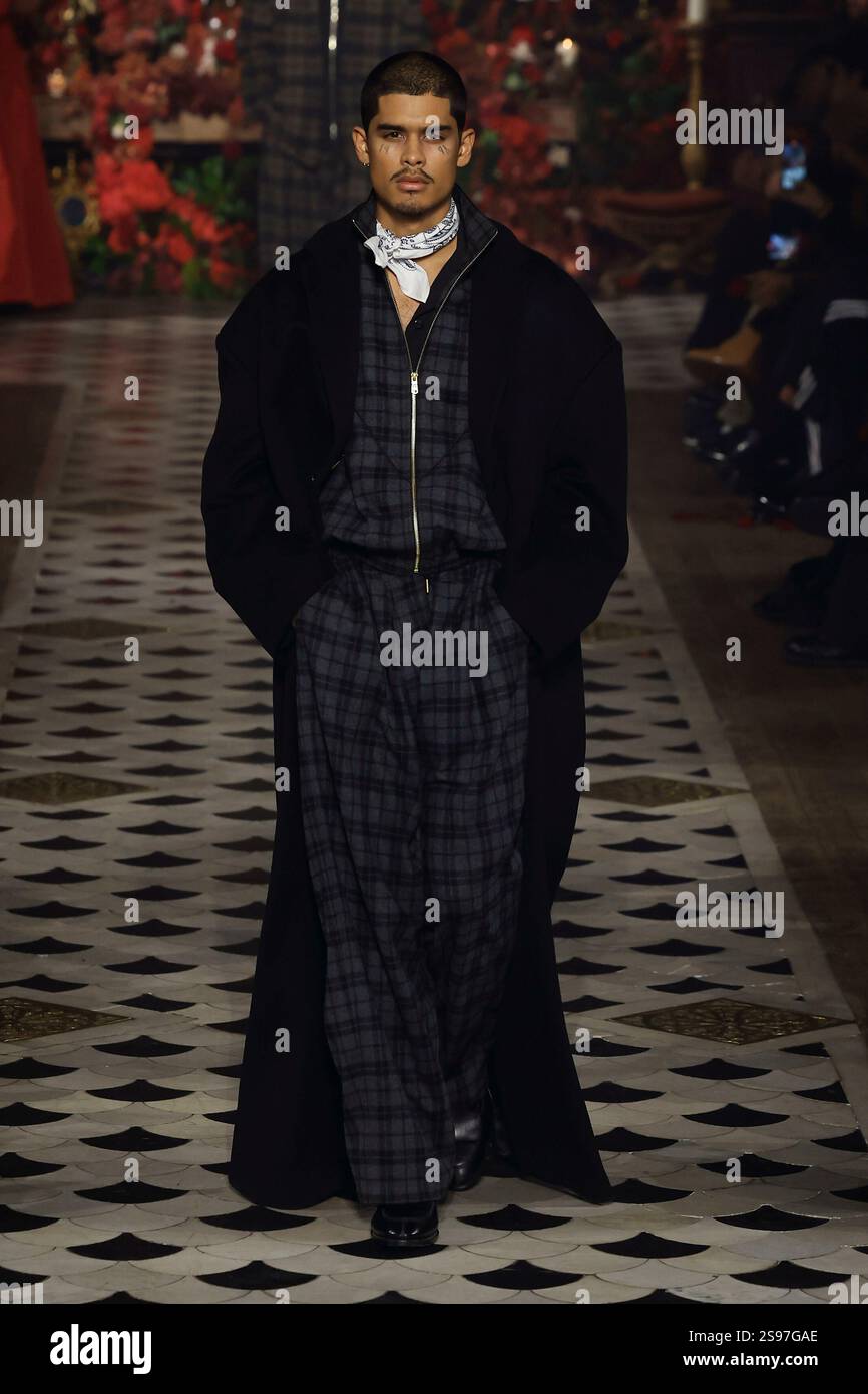 WILLY CHAVARRIA Fall/Winter 2025-2026 runway during Paris Fashion Week ...