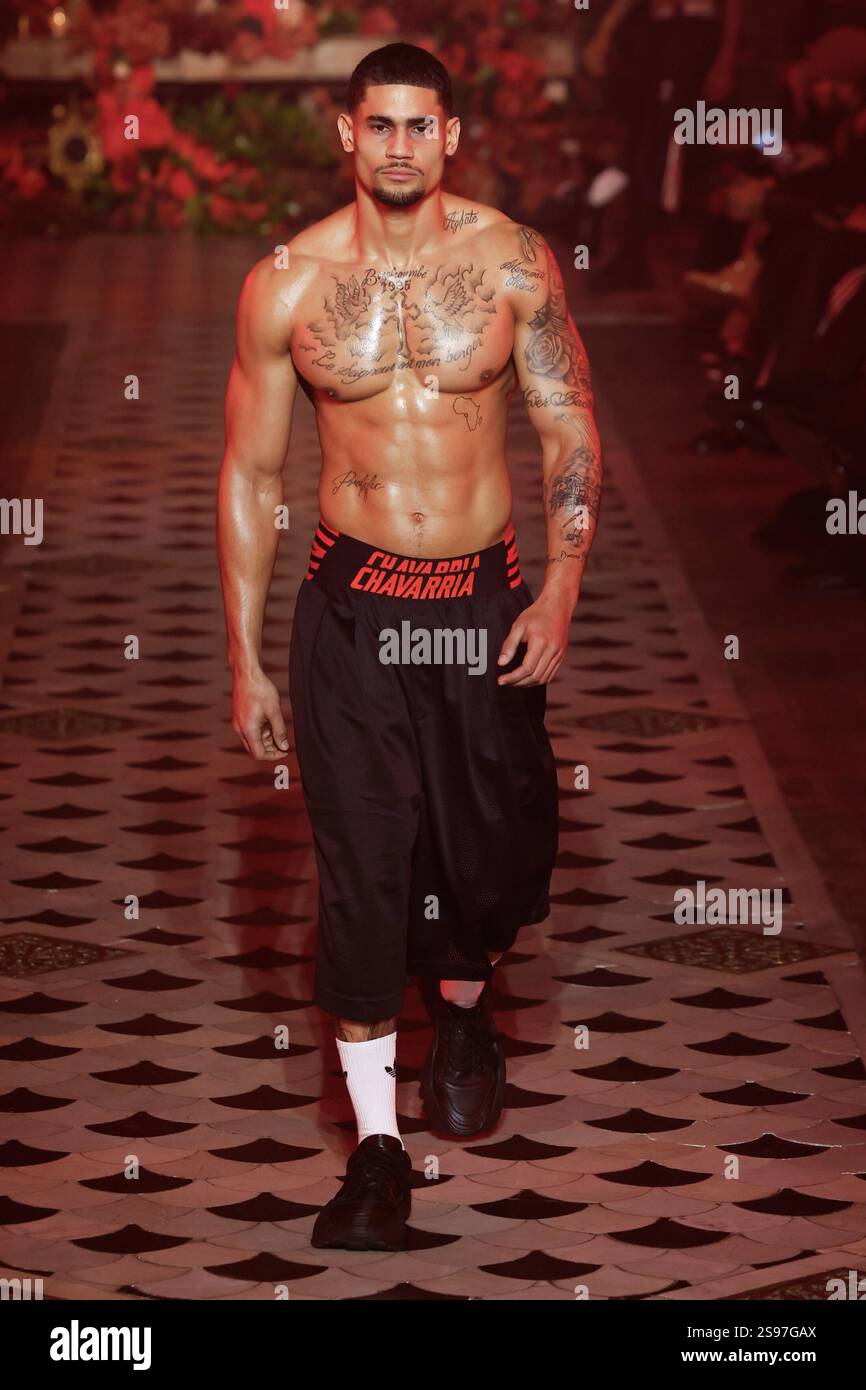 WILLY CHAVARRIA Fall/Winter 2025-2026 runway during Paris Fashion Week ...