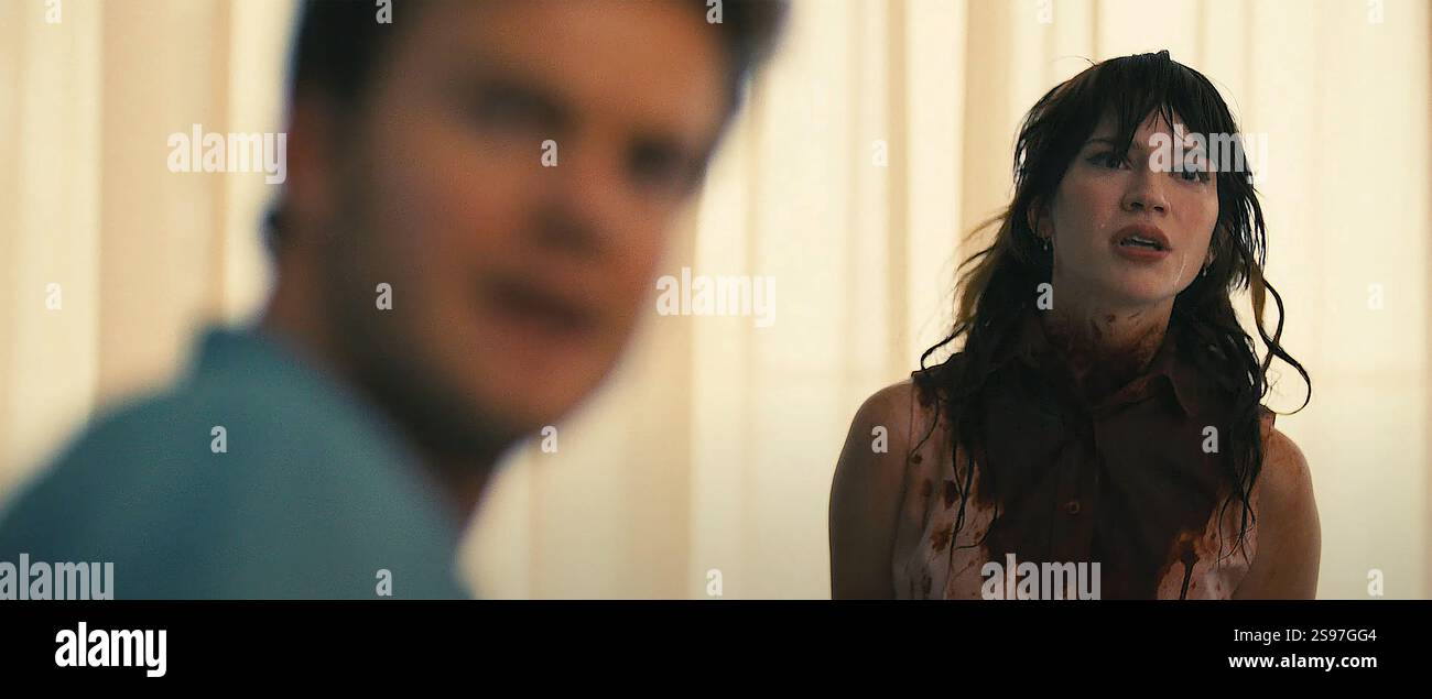 COMPANION - FILM STILLS. 2025 . USA. Sophie Thatcher and Jack Quaid in ...