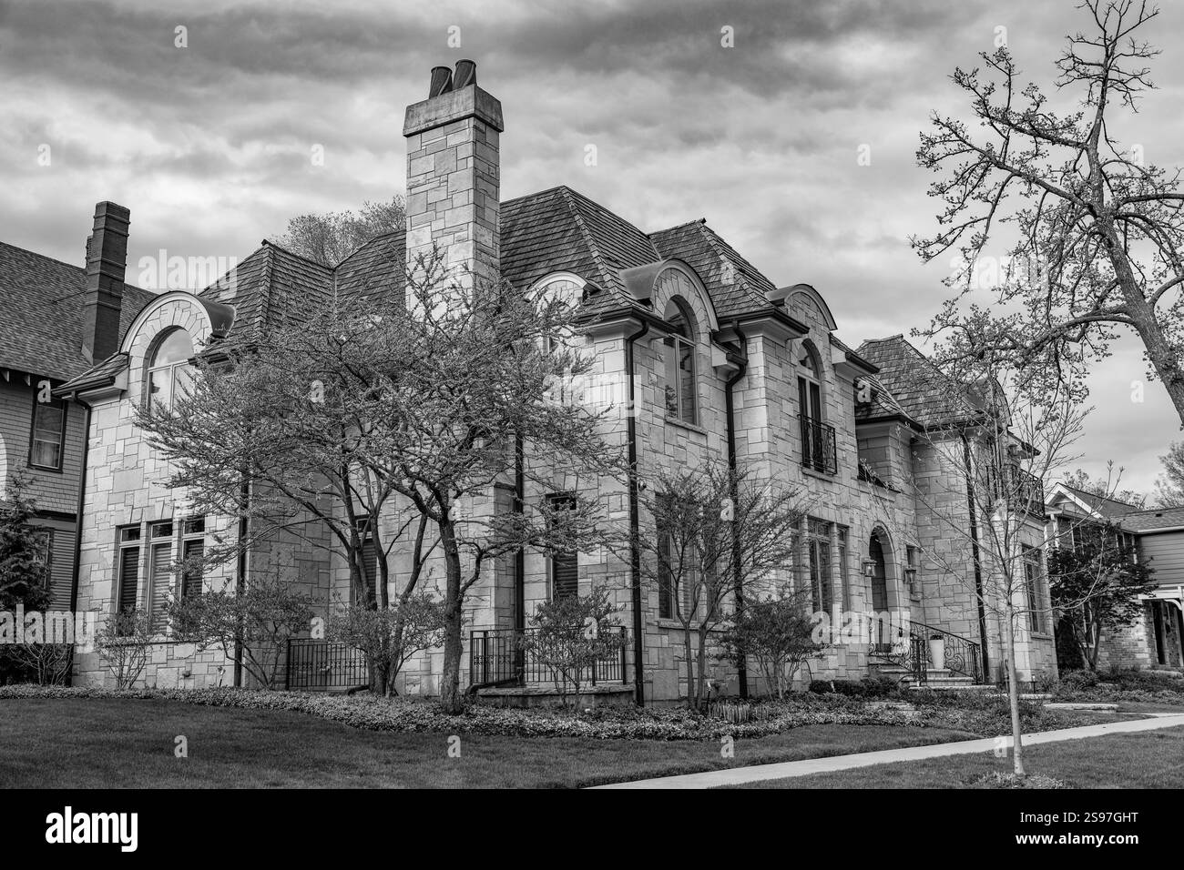 residential house architecture in america. Architecture in suburban ...