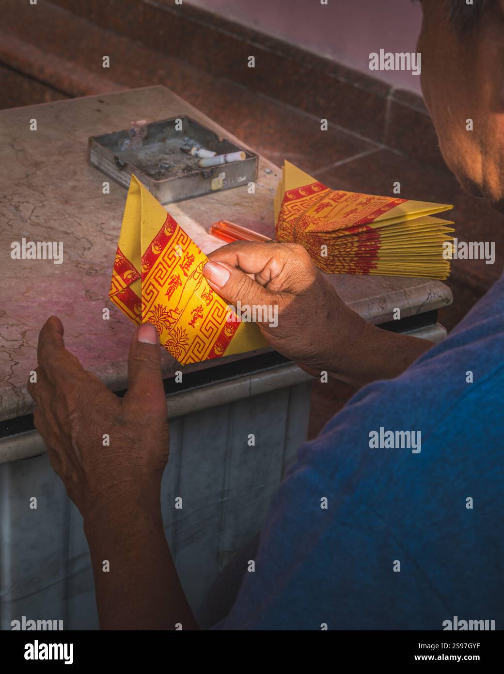 Balikpapan, Indonesia - January 18th, 2025. the hell money, or hell ...