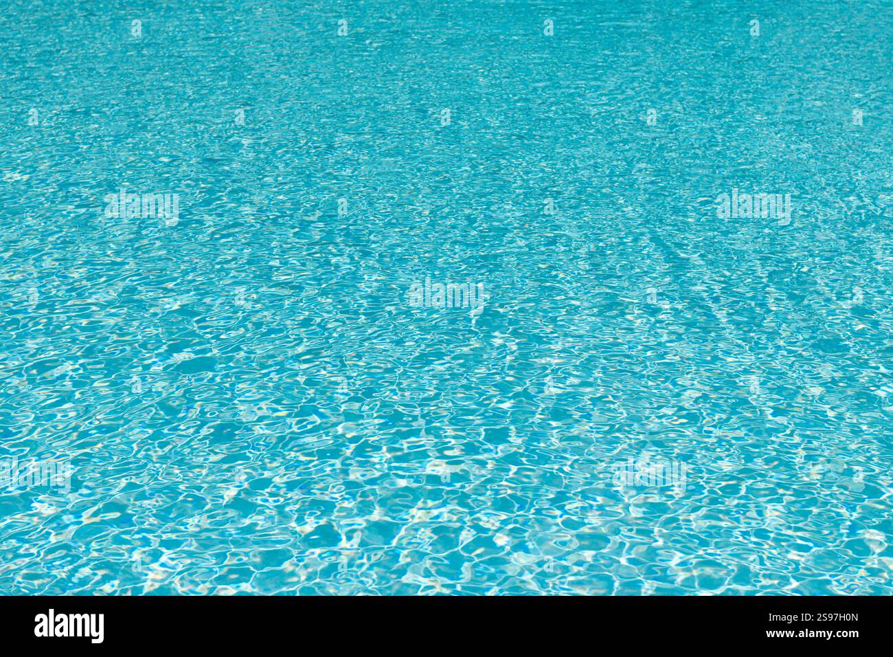Swimming pool rippled. Summer vacation. Spa resort on summer vacation ...