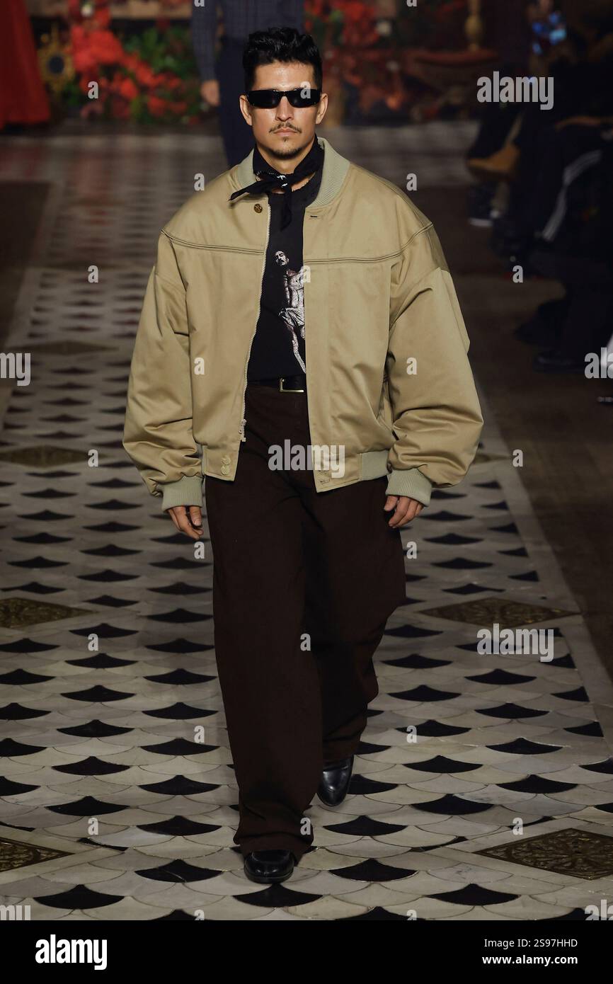 WILLY CHAVARRIA Fall/Winter 2025-2026 runway during Paris Fashion Week ...