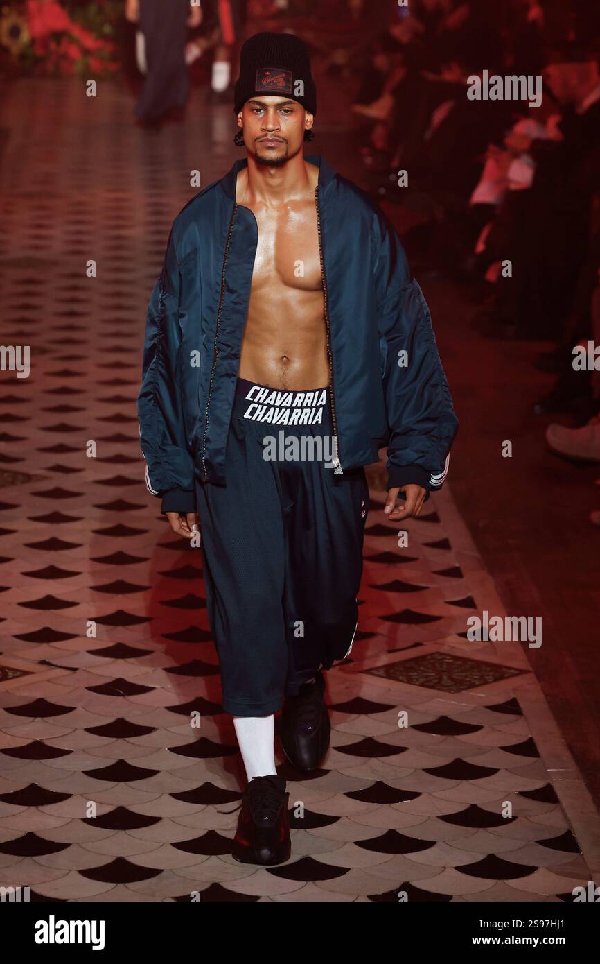 WILLY CHAVARRIA Fall/Winter 2025-2026 runway during Paris Fashion Week ...