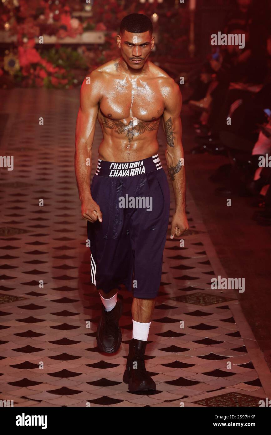 WILLY CHAVARRIA Fall/Winter 2025-2026 runway during Paris Fashion Week ...