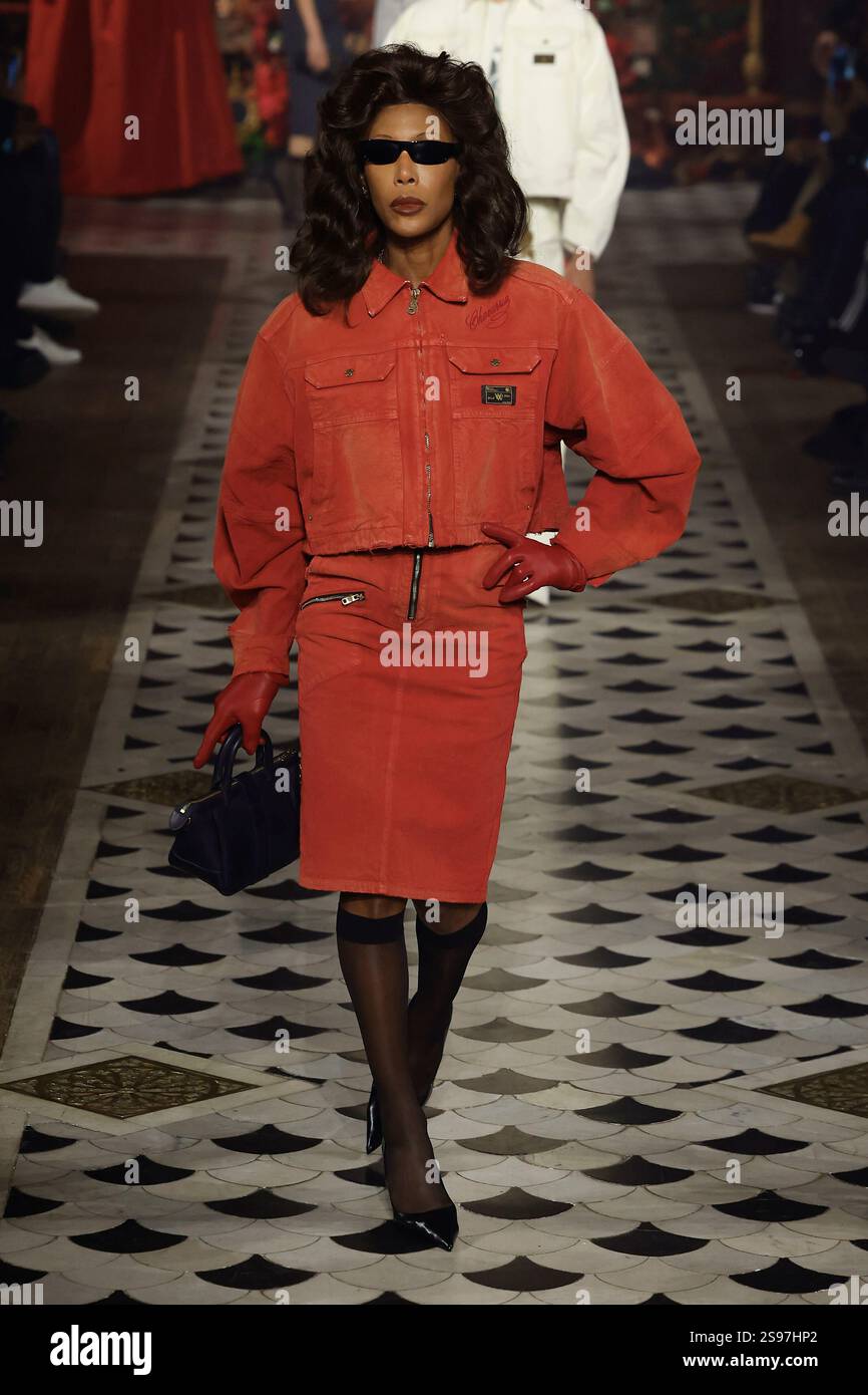 WILLY CHAVARRIA Fall/Winter 2025-2026 runway during Paris Fashion Week ...