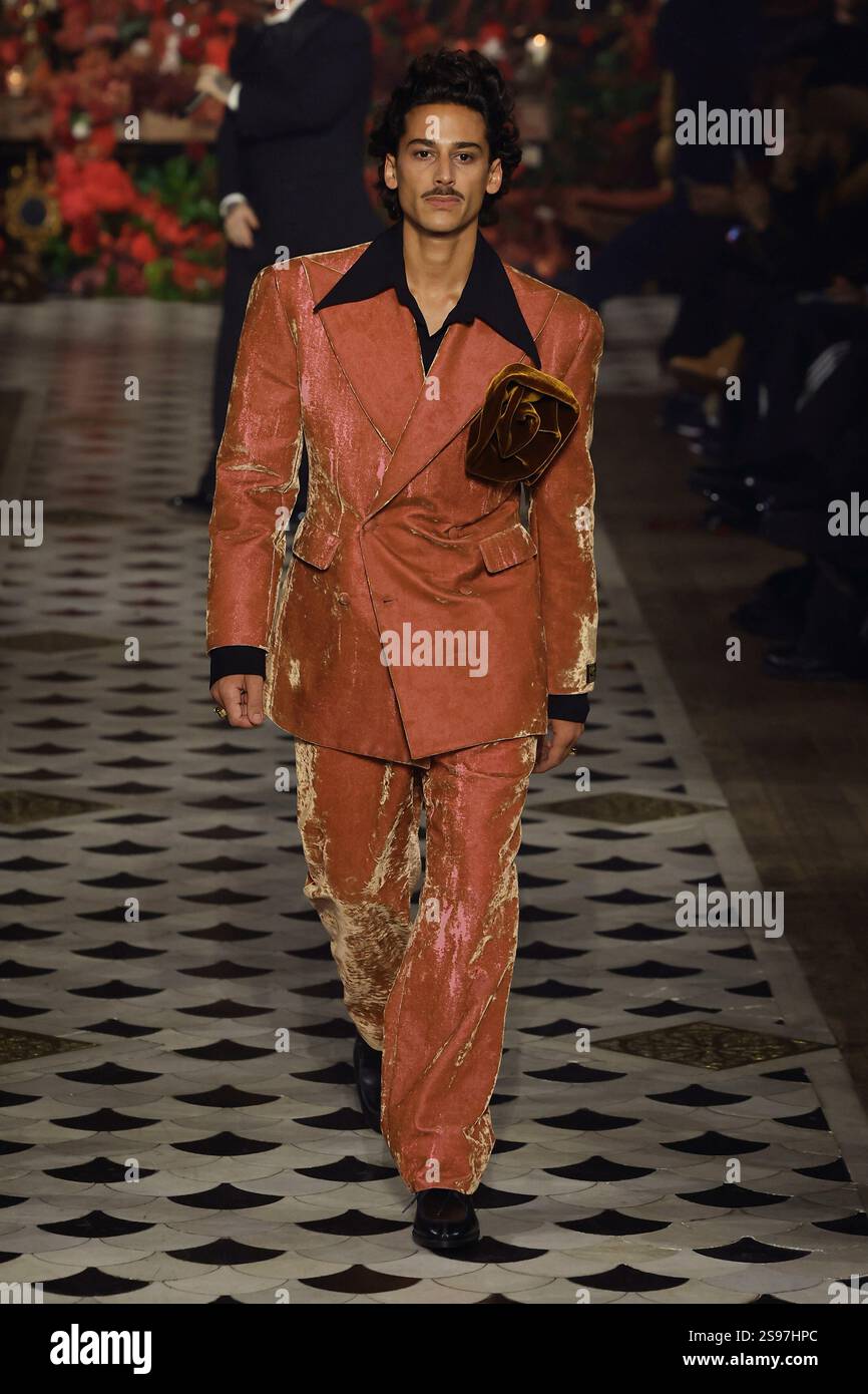 WILLY CHAVARRIA Fall/Winter 2025-2026 runway during Paris Fashion Week ...