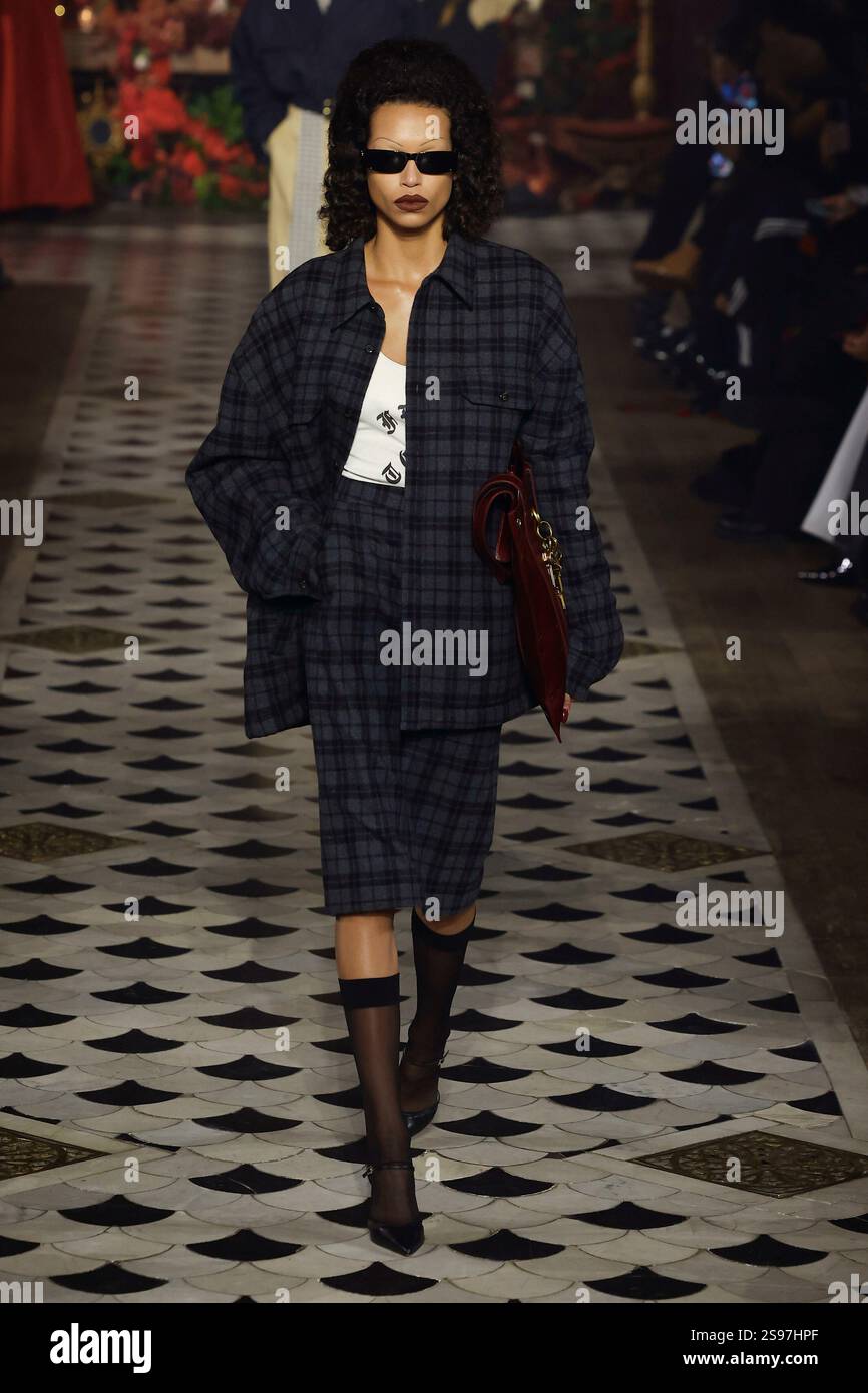 WILLY CHAVARRIA Fall/Winter 2025-2026 runway during Paris Fashion Week ...