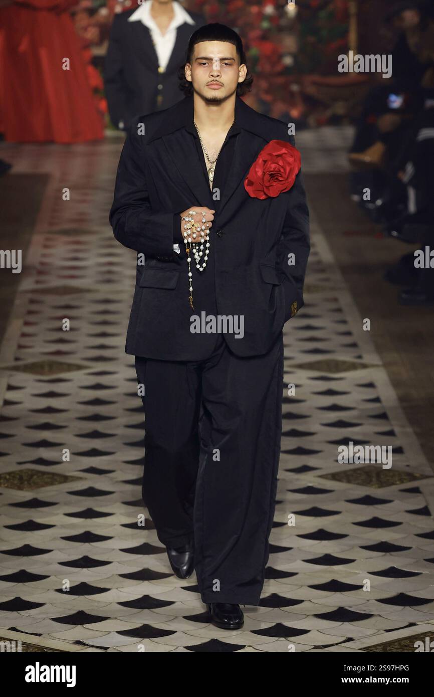 WILLY CHAVARRIA Fall/Winter 2025-2026 runway during Paris Fashion Week ...