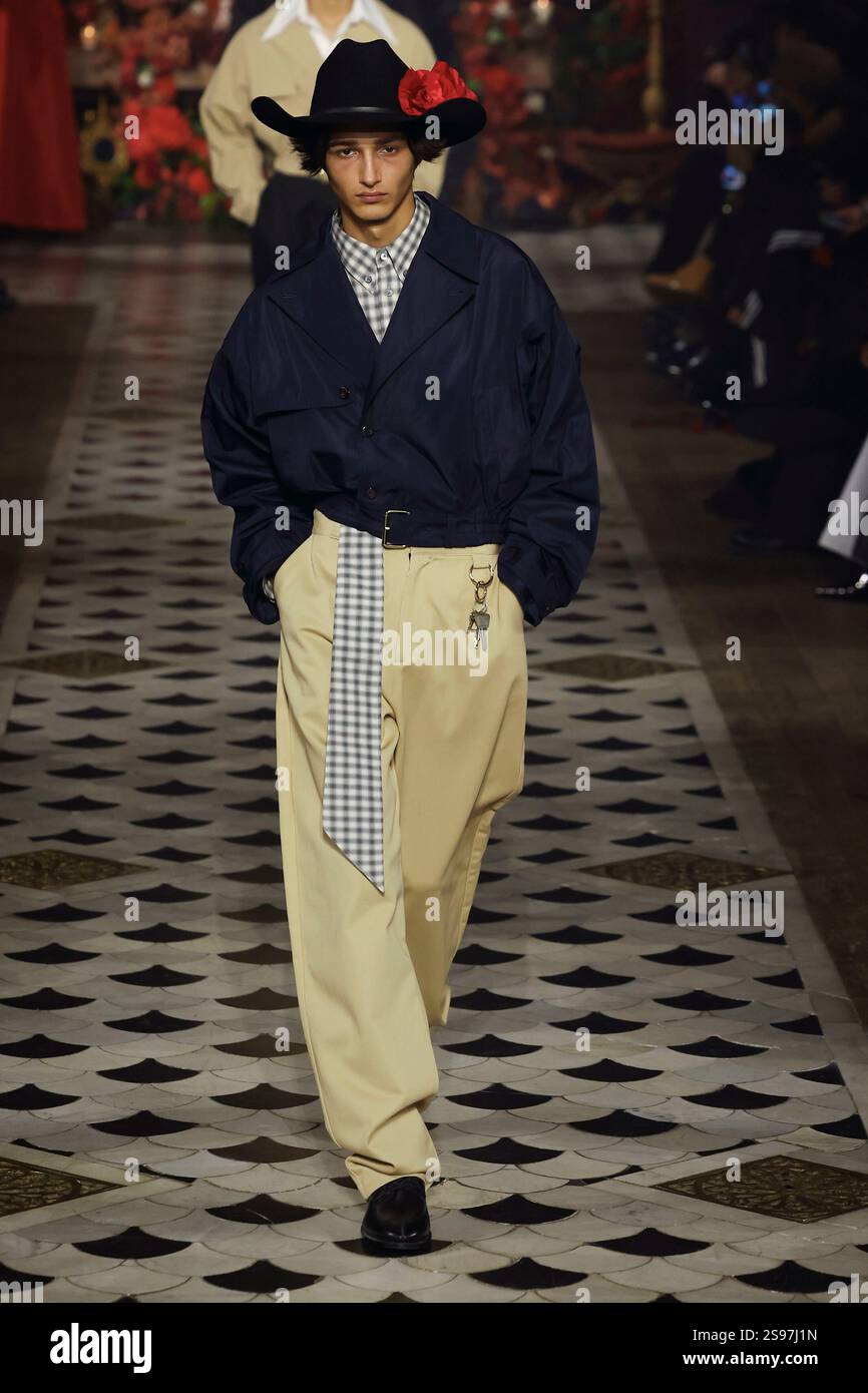 WILLY CHAVARRIA Fall/Winter 2025-2026 runway during Paris Fashion Week ...