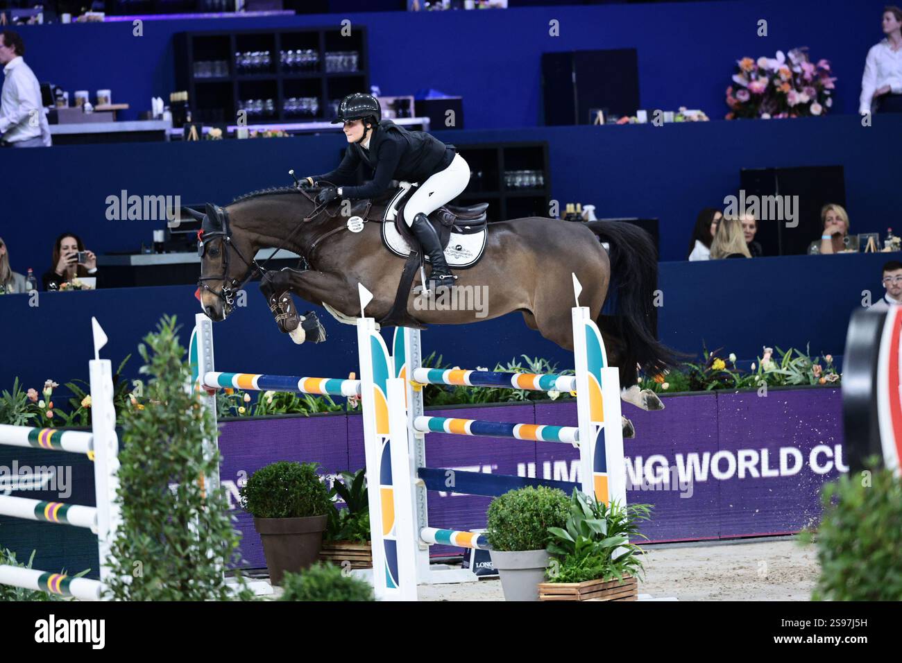 Megan Laseur of Netherlands with Did It Again L Z during the GDS ...