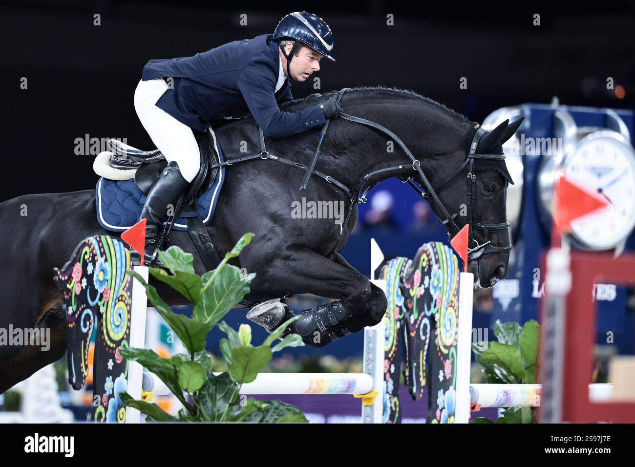 Robert Whitaker of United Kingdom with Vermento during the GDS Training ...