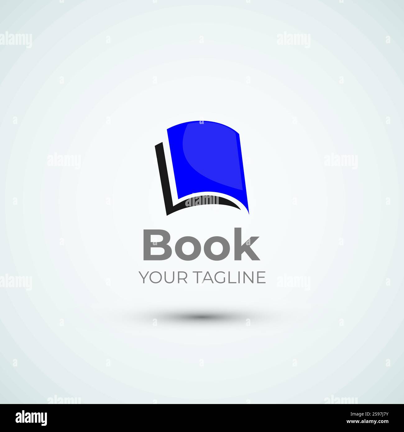 Study in blue white Stock Vector Images - Alamy