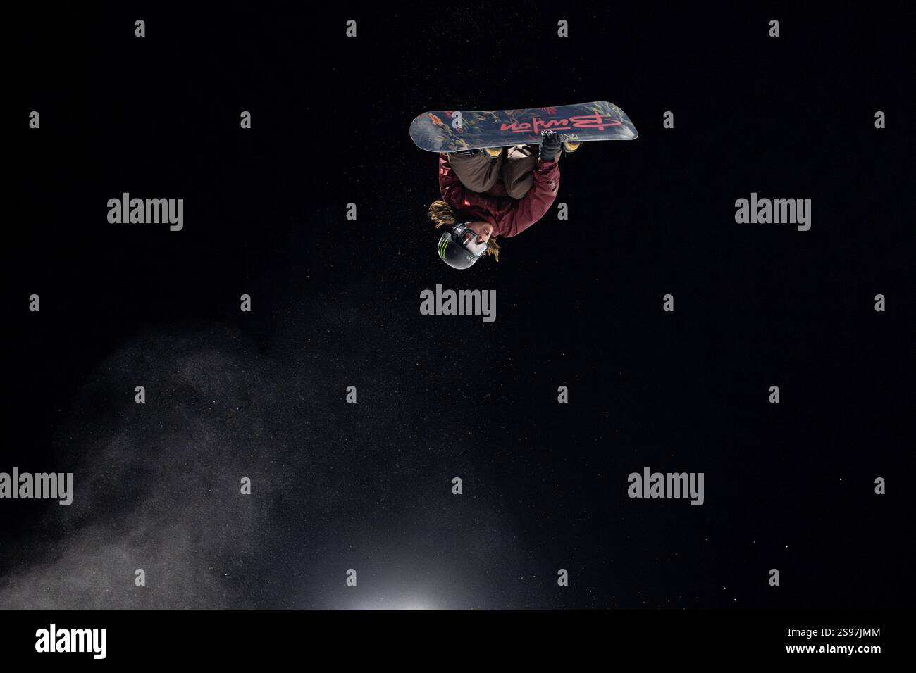 January 23, 2025, Aspen, Colorado, USA: Japanese snowboarder AYUMU ...