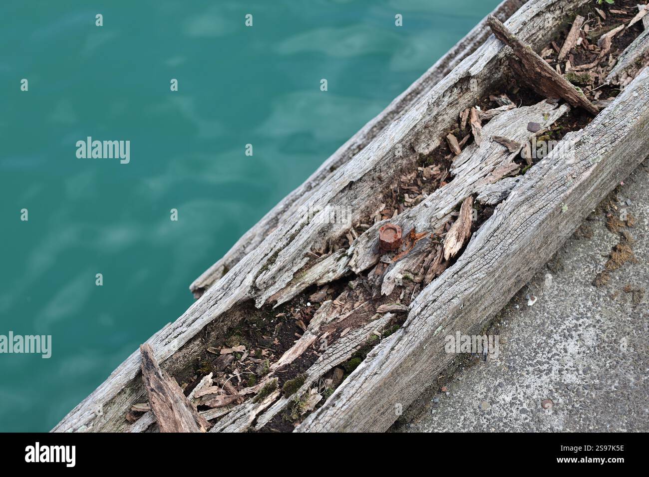 Rotting wooden structure hi-res stock photography and images - Alamy