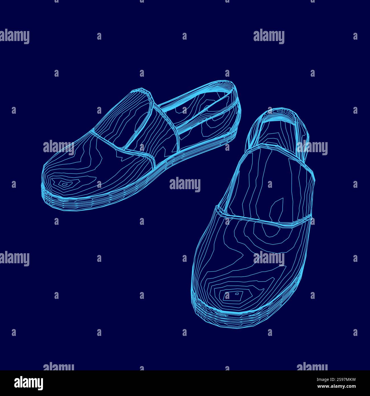 In focus shoe Stock Vector Images - Alamy